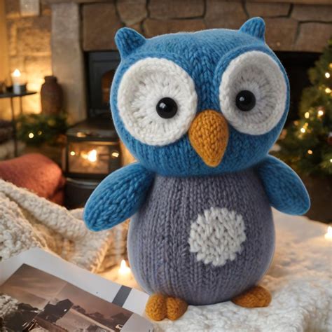 Owl Knitting Pattern My Lovely Knitting Patterns