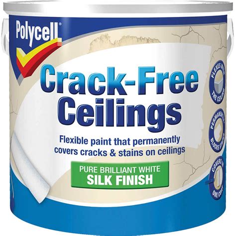 Polycell Crack Free Ceiling Paint Specialist Paints
