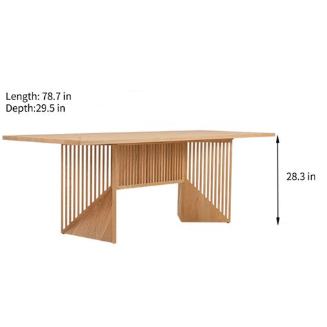 Greyleigh Solid Wood Dining Table Rectangular Dining Table Wayfair