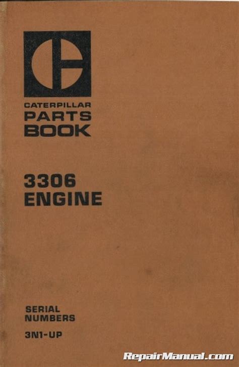 Used Caterpillar 3306 Engine Parts Manual