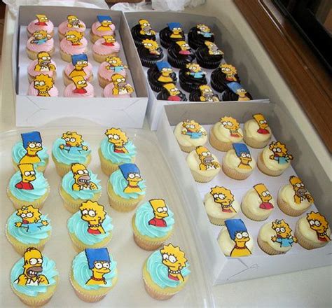 Simpsons Cupcakes Artofit