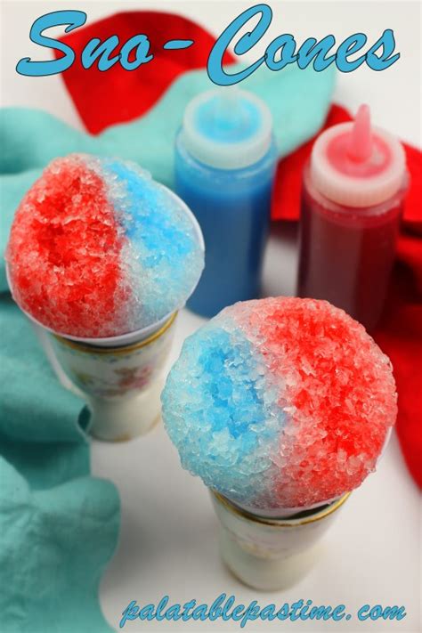 Homemade Sno Cones