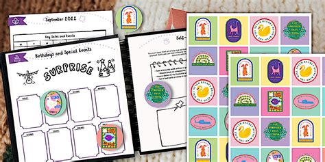 Journal And Planning Cute Motivation Stickers