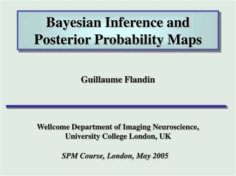 PPT Bayesian Inference And Posterior Probability Maps In Neuroimaging PowerPoint Presentation