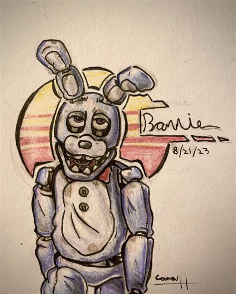 Bonnie A Lighting Test And Remake Of A 5 Year Old Piece R