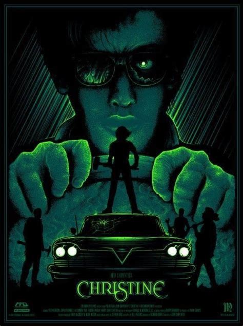 Christine Horror Movie Posters Horror Movie Art Movie Poster Art