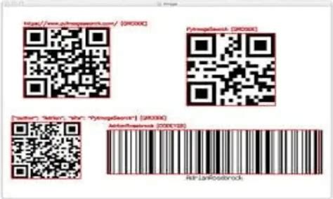 Qr Code Bar Code Detection Using Python With Source Code