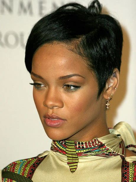 Rihanna Pixie Haircut