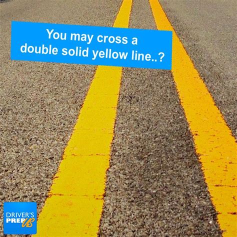 What Does A Double Solid Yellow Line Mean At Joann Meyer Blog