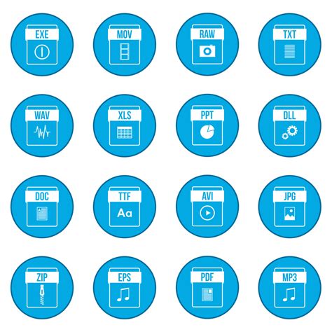 Web Document Icon Blue 8857333 Vector Art At Vecteezy