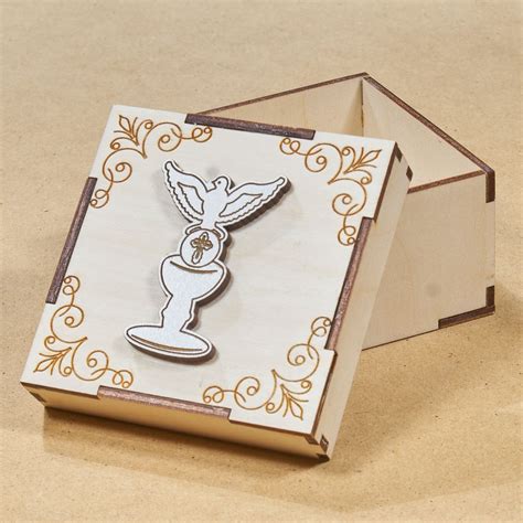 Drewniane Pudełko Na Specjalne Okazje Komunia