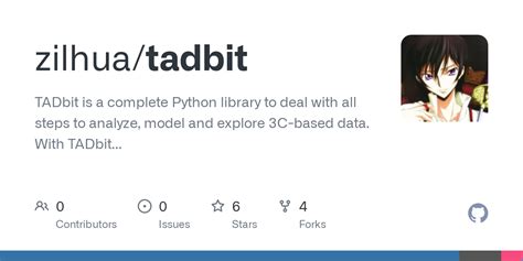 Github Zilhuatadbit Tadbit Is A Complete Python Library To Deal