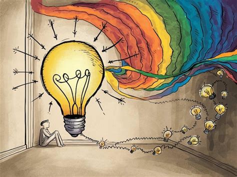 A Drawing Of A Light Bulb With The Words Light On It Premium Ai