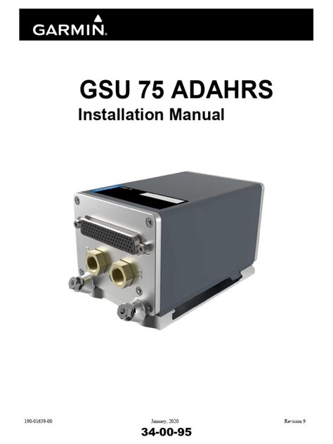 Gsu 75 Adahrs Download Free Pdf Airspeed Source Code