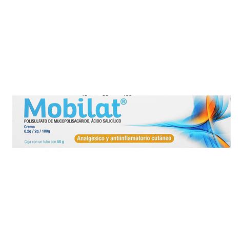 Mobilat Crema 0 2g 2g 100g 50g Salicilico Mucopolisacarido — Wecare