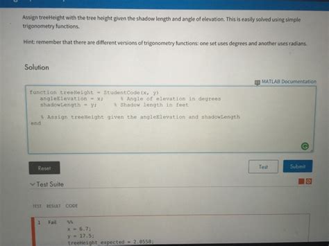 Solved Assign Treeheight With The Tree Height Given The