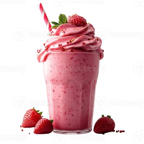 Strawberry Milkshake Pngs For Free Download