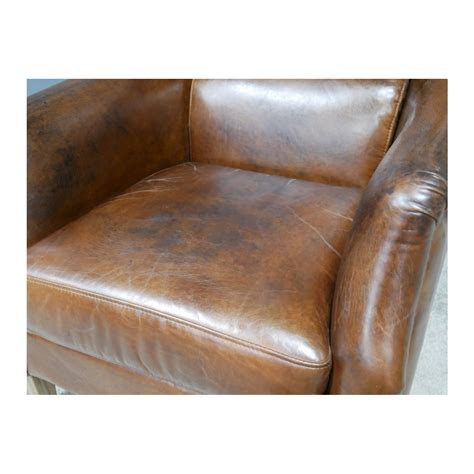 Vintage Leather Club Armchair