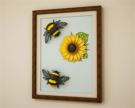 Papercraft Bumblebee And Sunflower Cricut Project With Our My Xxx Hot Girl