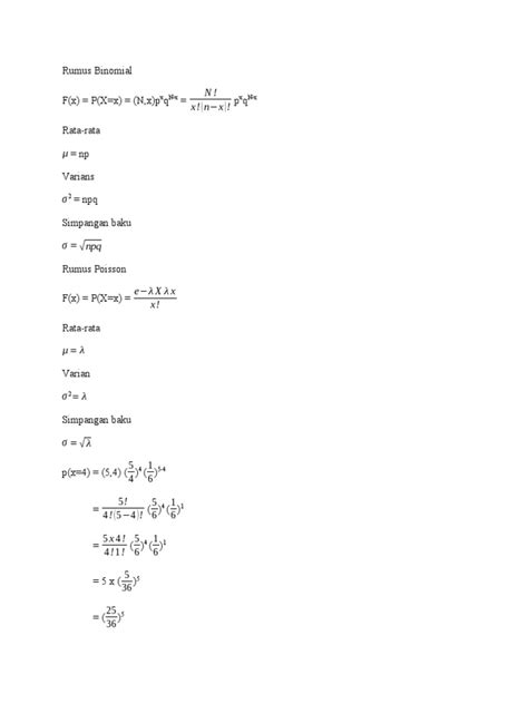 Rumus Binomial Pdf