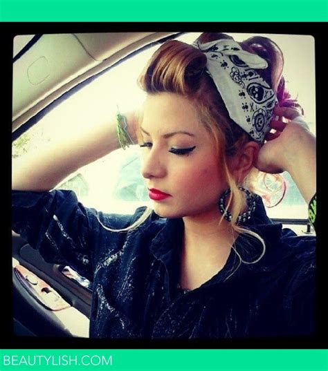 Rockabilly Pin Up Hair