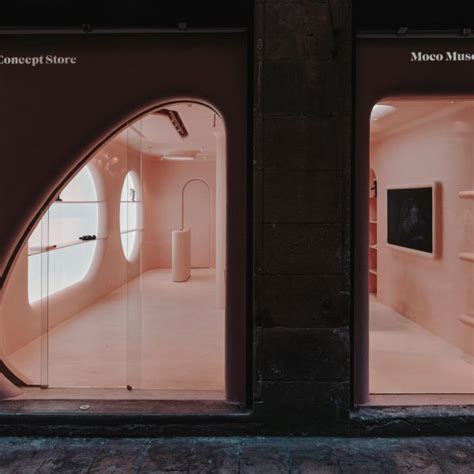 Isern Serra Turns Renderings Into Reality To Form Pink Moco Concept Store