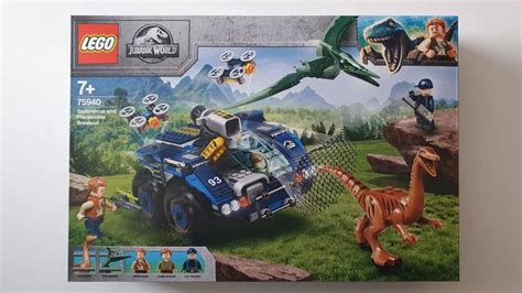 Lego Jurassic World Gallimimus And Pteranodon Breakout 75940 New