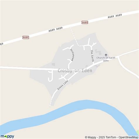 Map Crosby On Eden Map Of Crosby On Eden Allerdale Ca6 4 And