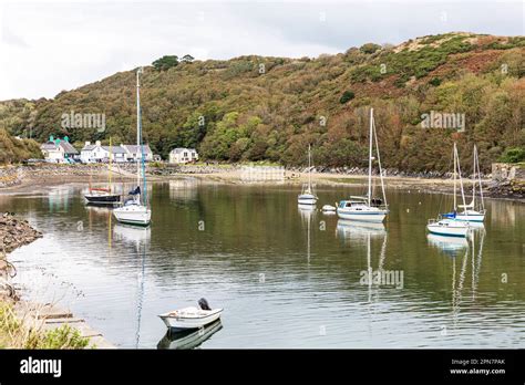 Solva Harbour Village On St Brides Bay Pembrokeshire Wales Solva Village Solva Wales Solva