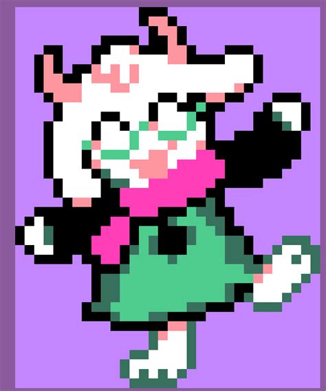 Official Ralsei Sprite For Rplace Deltarune