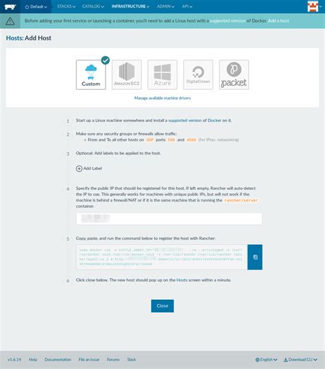 Rancher Container Management Application 2daygeek