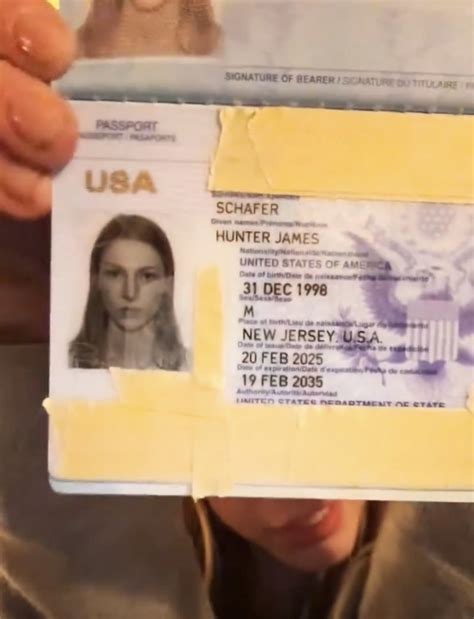 It Does Make Life A Little Harder Hunter Schafer Reveals That Her New Passport Now Lists