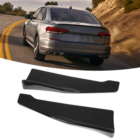 Rear Bumper Lip Diffuserfor Accord 2 Pcs 35cm Rear Rear Bumper Lip