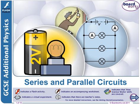 series and parallel circuits gcse worksheet circuit diagram