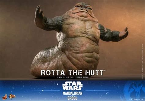 Star Wars The Mandalorian And Grogu Rotta The Hutt Sixth Scale Figure