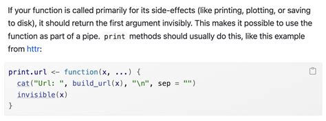 New Linter To Check That Function Called For Its Side Effects Returns First Argument Invisibly