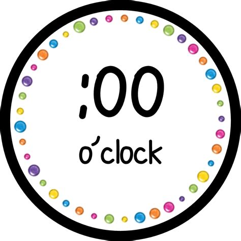 Clock Display For Classroom Teaching Resources