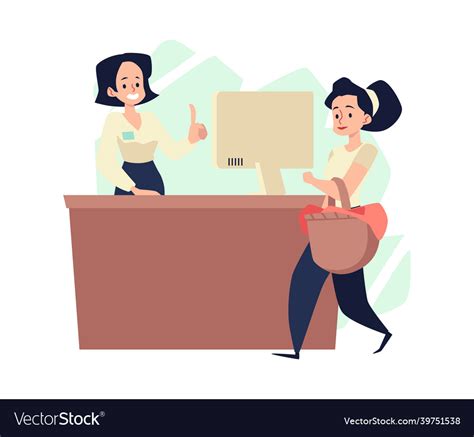 Laundry And Dry Cleaning Administrator With Client