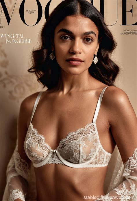 Aoc Wearing Lace Lingerie On Cover Of Vogue Magazine Prompts Stable