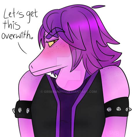 Deltarune Susie Doesnt Want To Flirt By Grimbunny1 On Deviantart