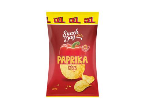 Snack Day Paprika Crisps1 - Lidl — Great Britain - Specials archive