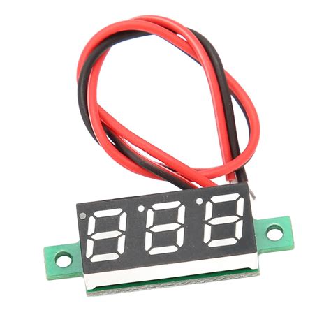 Voltmeter 0 28in Digital Display Volt Voltage Meter 2 Wire Dc430v For