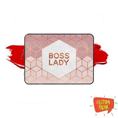 Boss Lady Laptop And Tablet Sleeve Custom Freaks