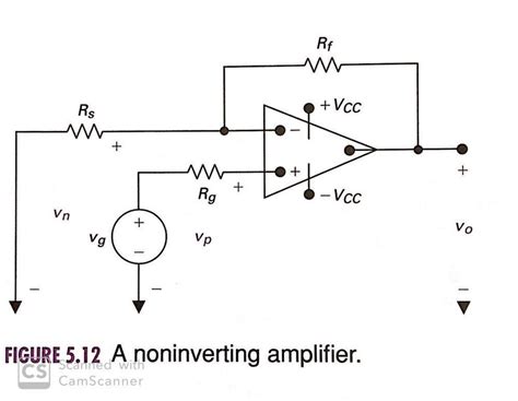 Solved Design A Non Inverting Amplifier Using An Op By Chegg