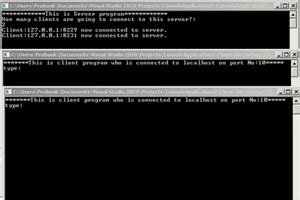 Multi Client Per One Server Socket Programming In Net C CodeProject