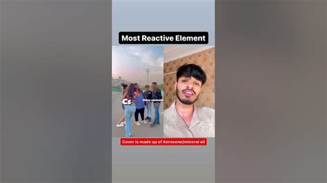 Most Reactive Element Chemistry Periodic Table Youtube