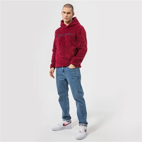 Champion СУИТЧЪР С КАЧУЛКА Hooded ТОП 214973vs516 Мъжки Цвят бордо