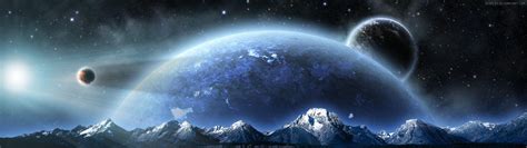 Dual Monitor Space Wallpapers Top Free Dual Monitor Space Backgrounds