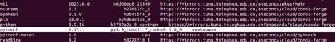 conda 清华源安装 pytorch cuda 版本 知乎