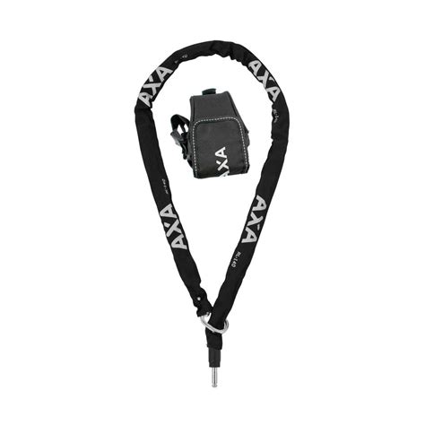 Axa Plug In Cable Rlc 100 Black 100cm Incl Outdoor Bag